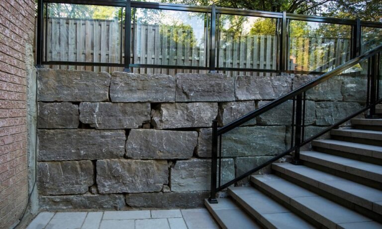 Armour Stone Retaining Wall | TheFixItGuys
